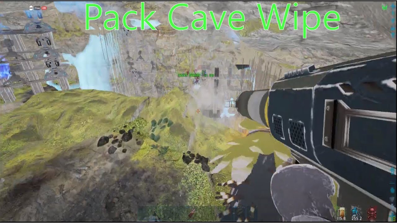 Online Wiping Island Pack Cave | Ark Official Small Tribes PvP - YouTube