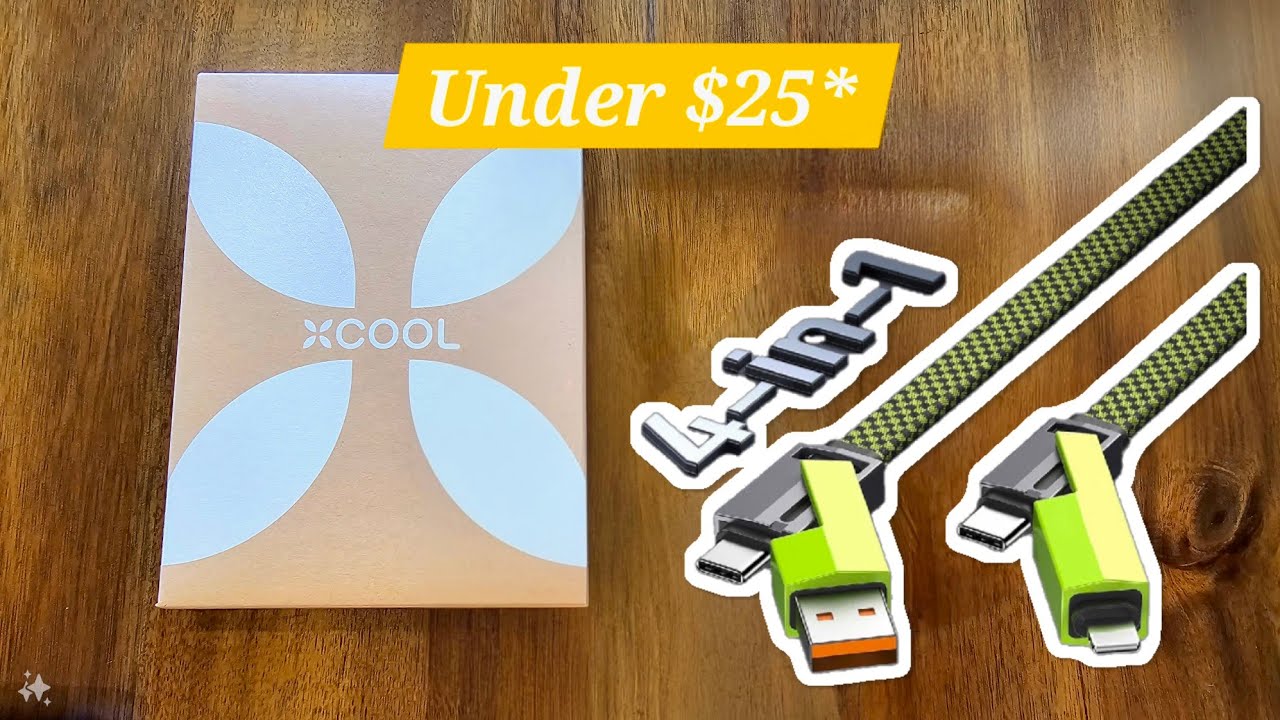 The only Charging Cable you need! xCool 4-in-1 100W USB-C Cable @Cool ...