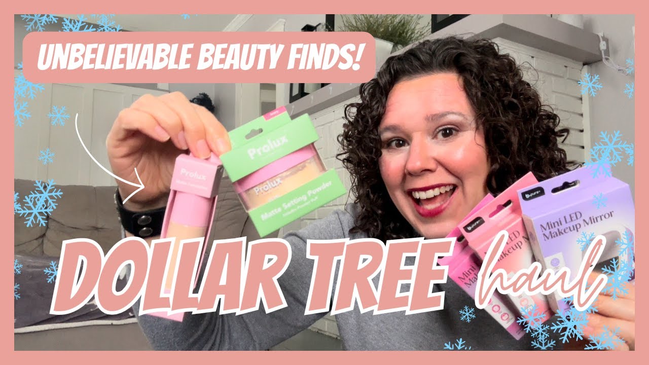 Dollar Tree Haul | UNBELIEVABLE NEW BEAUTY FINDS! - YouTube