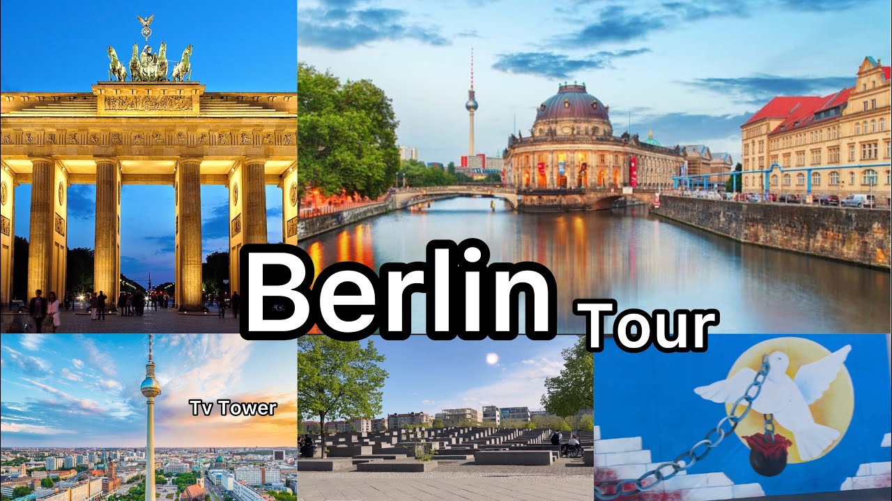 City Tour in Germany | Driving Tour in the city of Berlin | Travelvlog ...