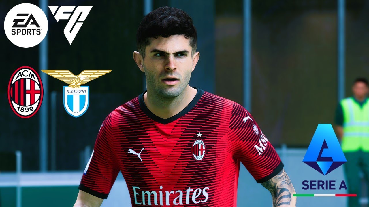 EA Sports FC 24 - AC Milan Vs. Lazio - Serie A 23/24 Matchday 7 | Full ...