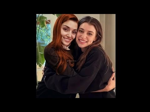 HANDE ERÇEL CELEBRATED HER SISTER GAMZE'S BIRTHADY🎂💥 - YouTube