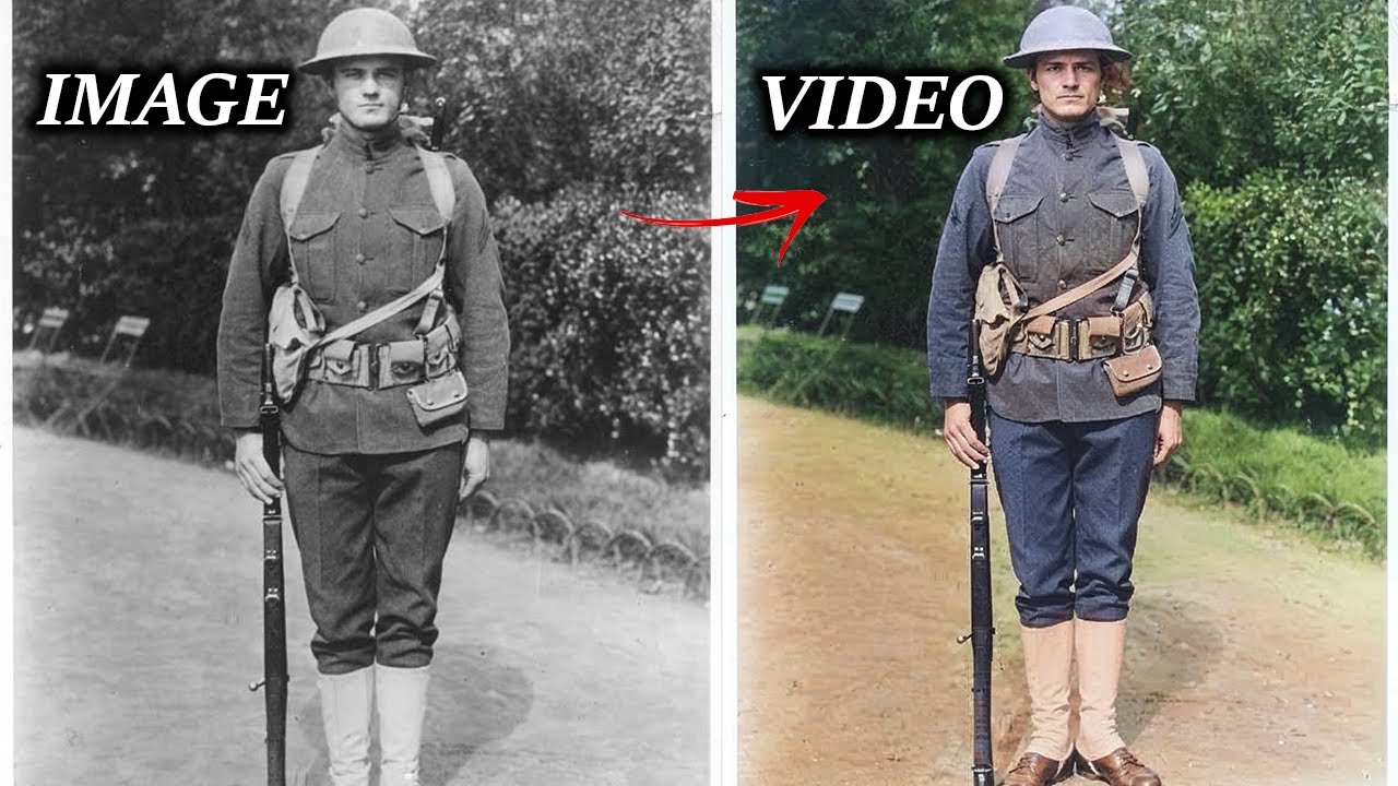 History Brought to Life with Ai Magic | World War 1 Story - YouTube