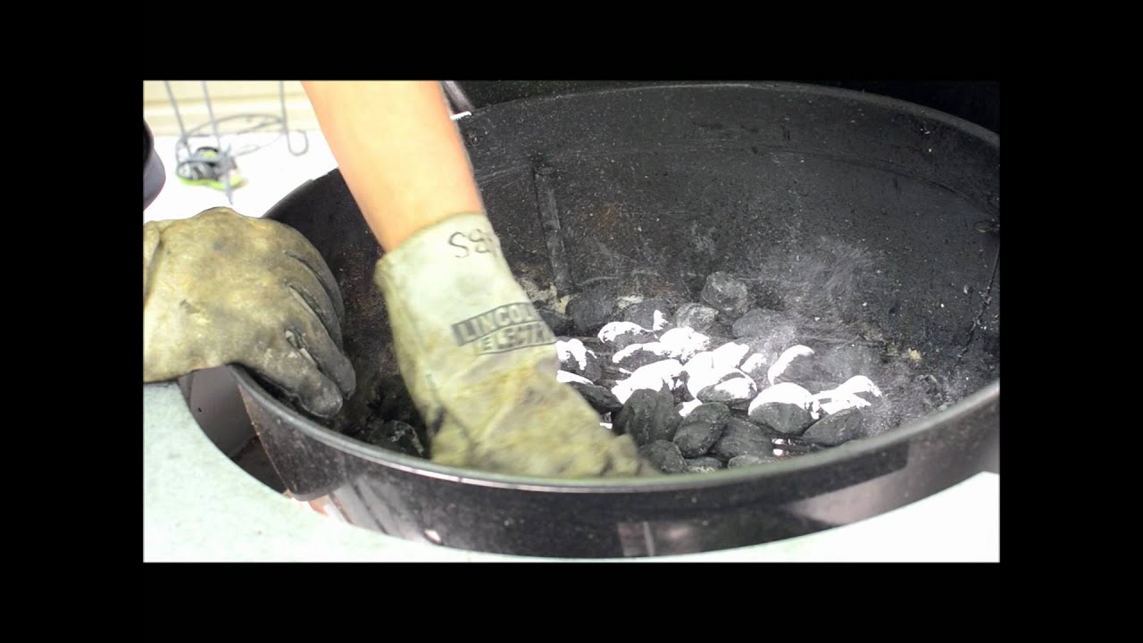 Setting Up Your Grill For Direct Cooking - How Many Coals To Use - YouTube