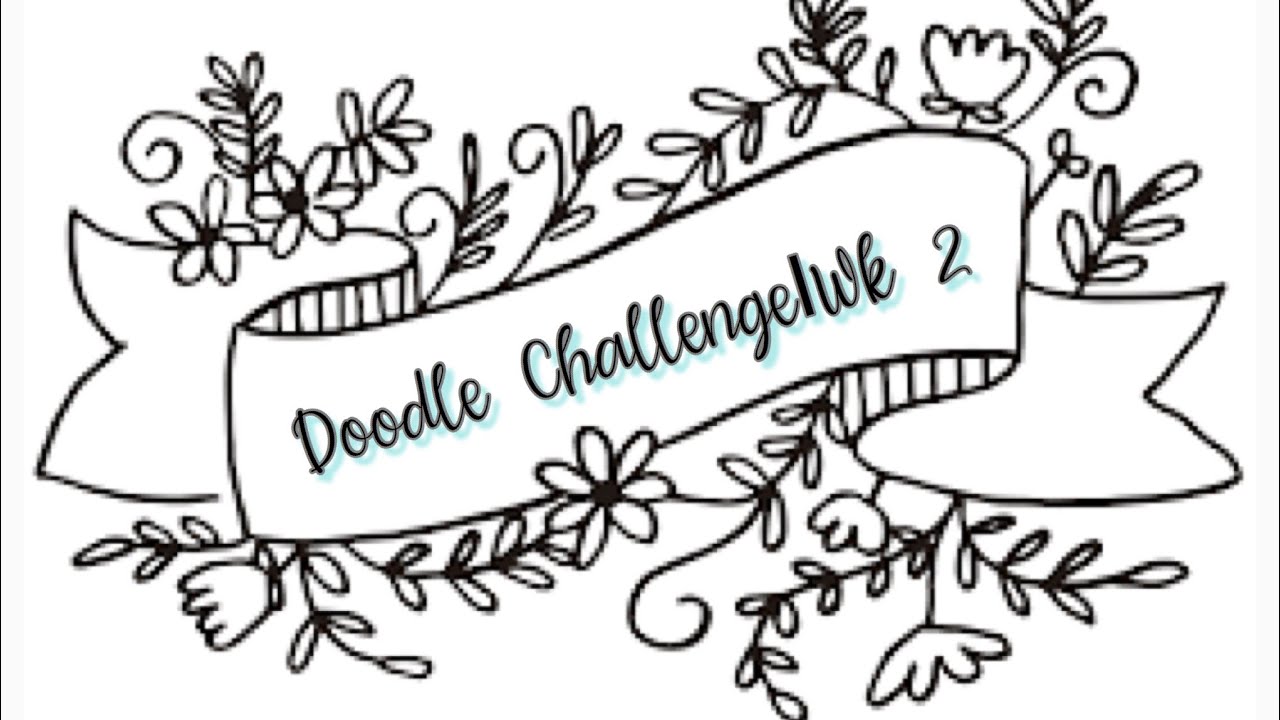 April Doodle Challenge |Wk 2 - YouTube