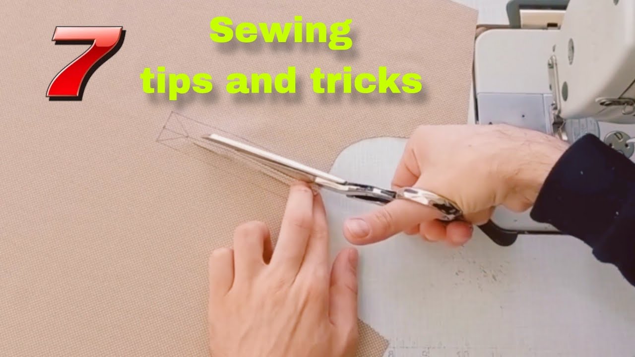 😍 7 tips and tricks. with cutting and sewing (suitable for beginners ...