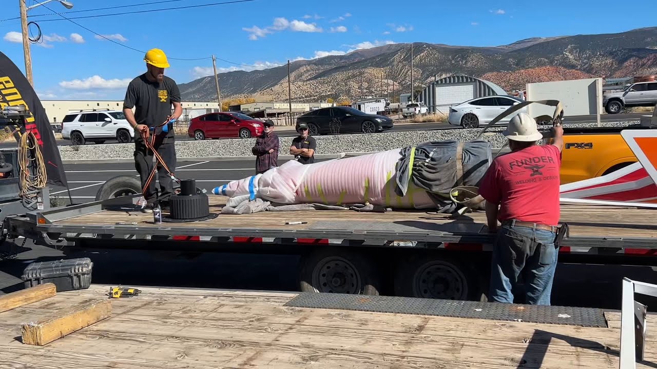 RCS celebrates legacy of propulsion with installation of 30-foot model ...