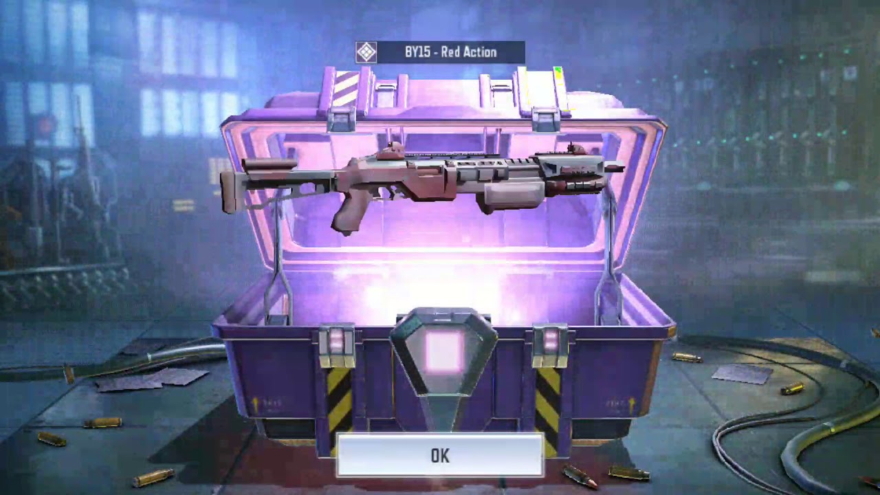 Call Of Duty Mobile Battle Pass Crate (BY15 - Red Action) - YouTube