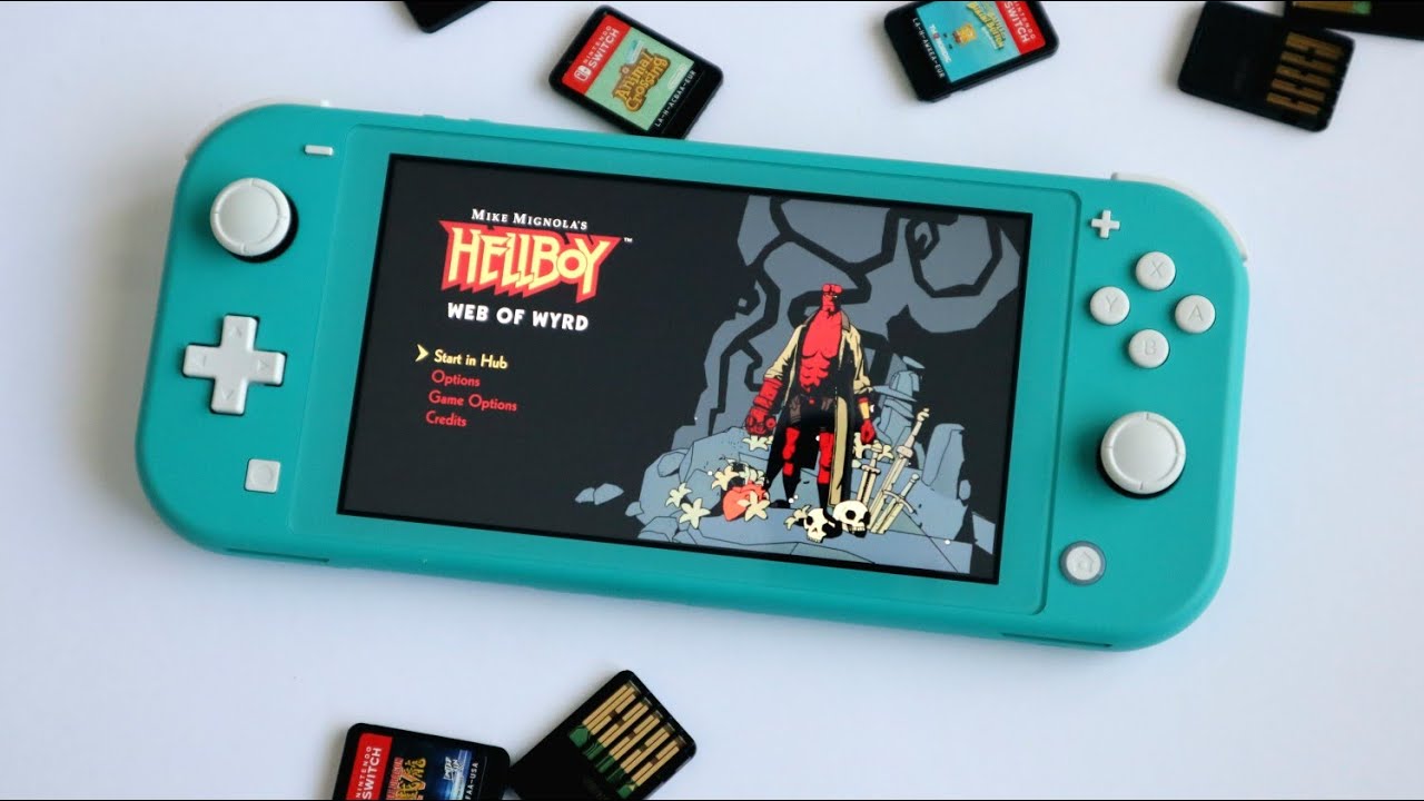 Hellboy Web of Wyrd Nintendo Switch Lite Gameplay - YouTube
