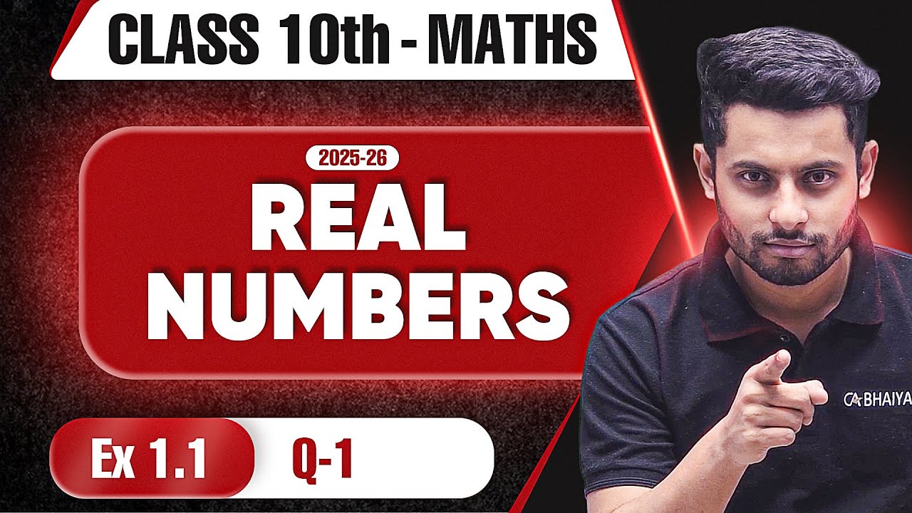 Class 10 Maths | Ex.1.1 Q1 | Chapter 1 | Real Numbers | New NCERT # ...