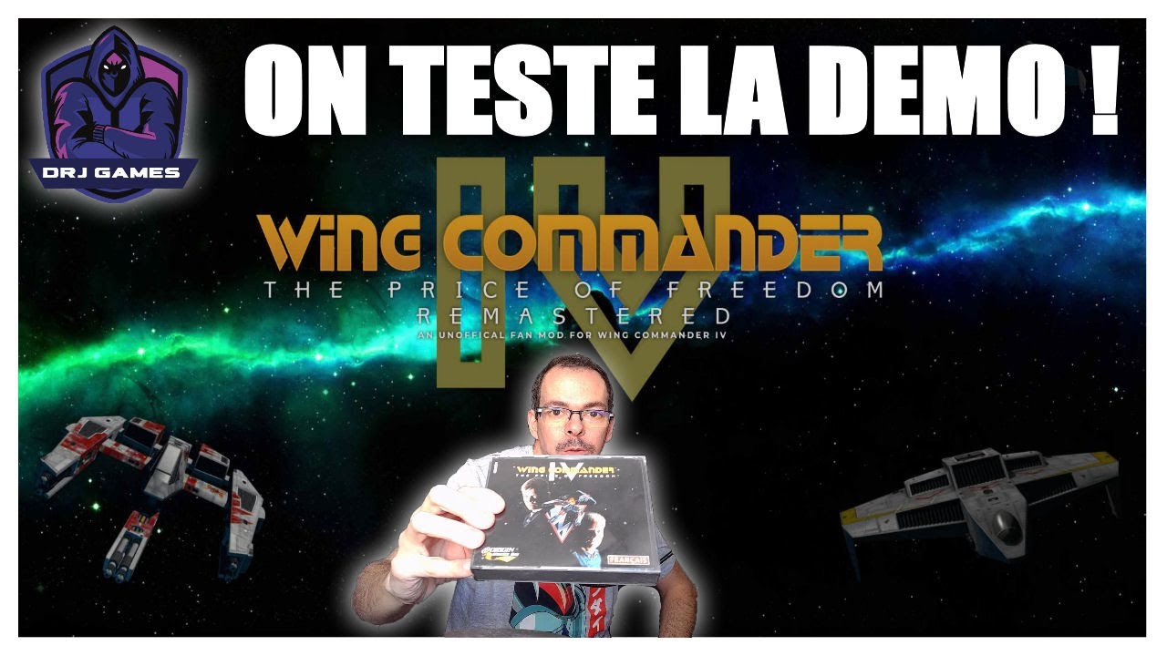 DRJGAMES. WING COMMANDER 4 REMASTERED DEMO (PC) - YouTube