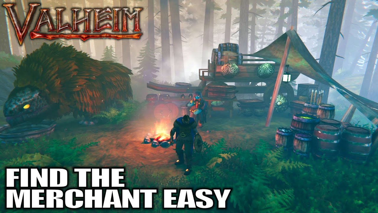 How to Find The Merchant Easy | Valheim Gameplay | E20 - YouTube