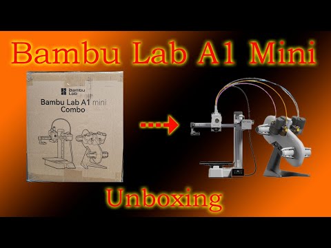 Bambu Lab A1 Mini unboxing - YouTube