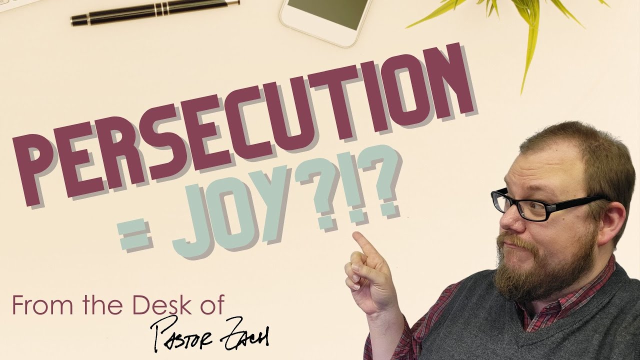 Is Persecution linked to Joy? - YouTube