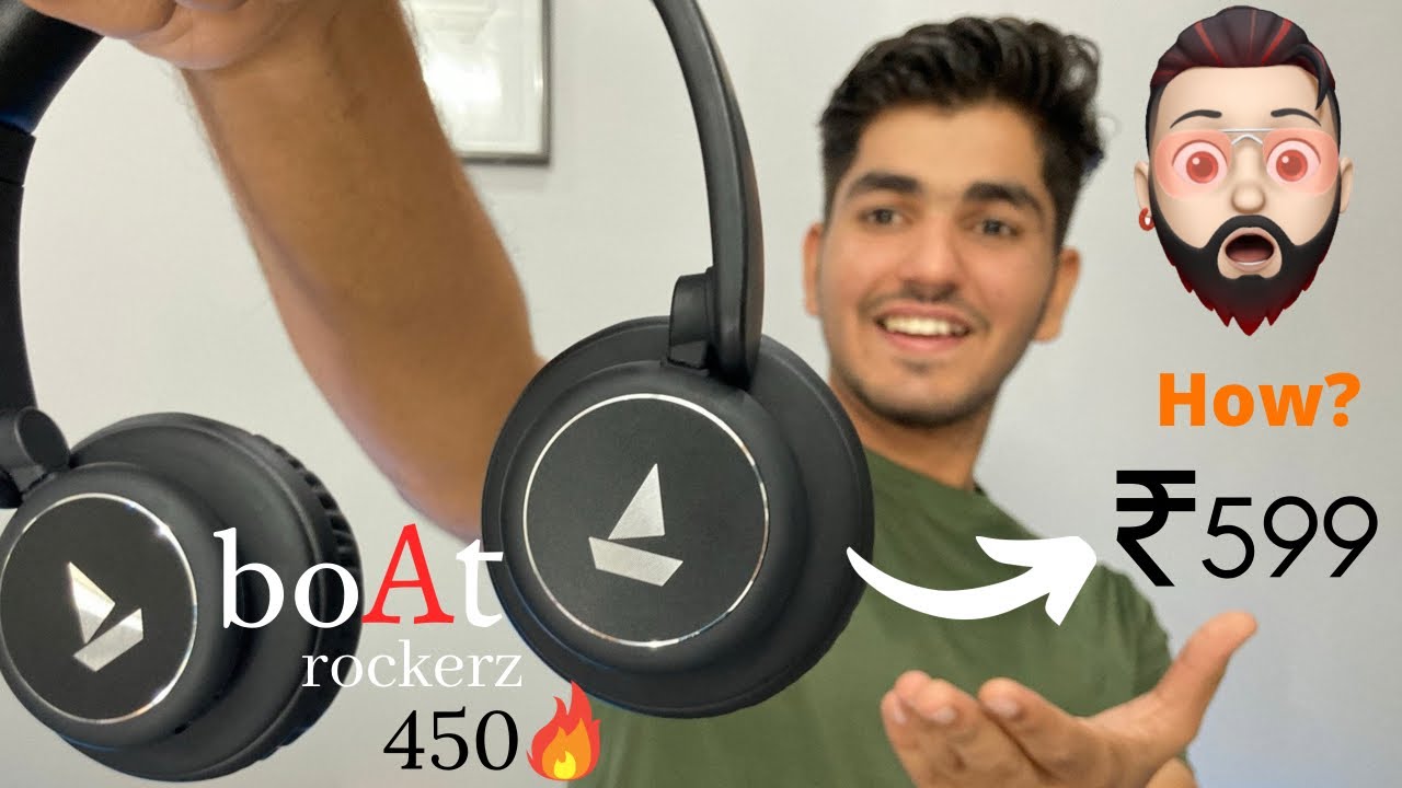 Boat rockerz 450 *unboxing & review* at ₹599 - YouTube