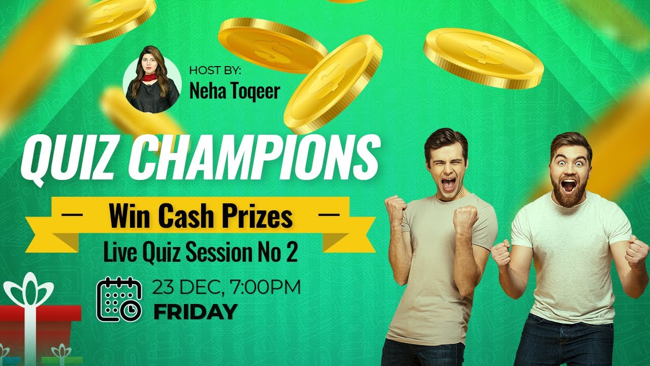 Quiz Champions Live Quiz Session with Prizes - YouTube