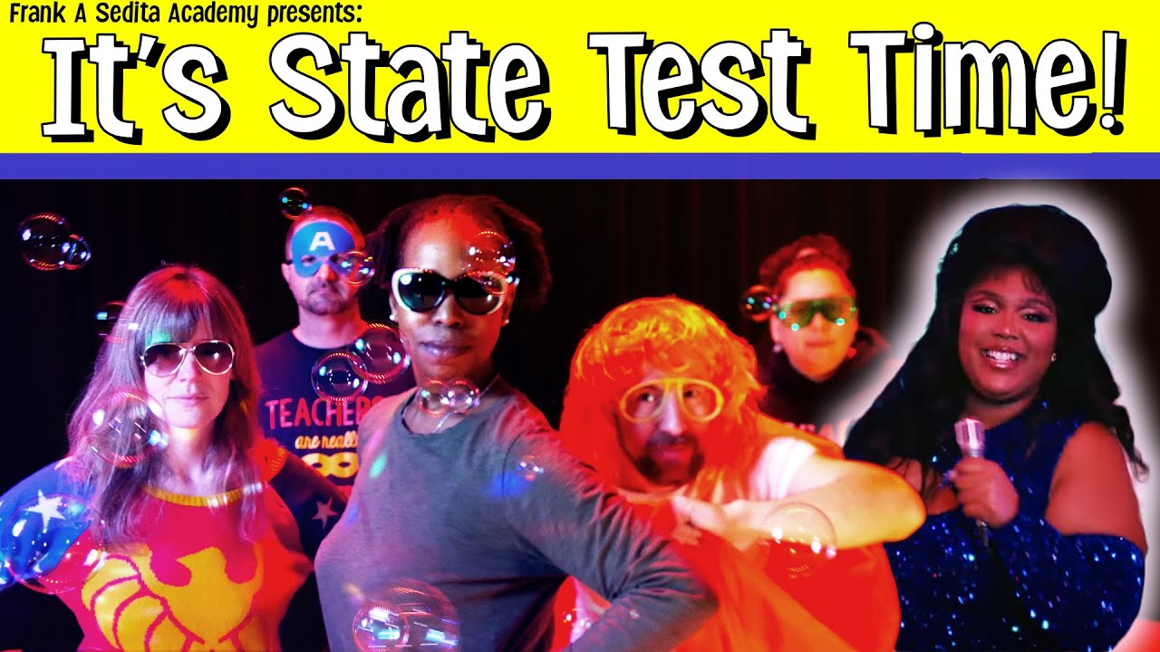 Lizzo - "It's About Time" Parody - IT'S STATE TEST TIME! - YouTube Music