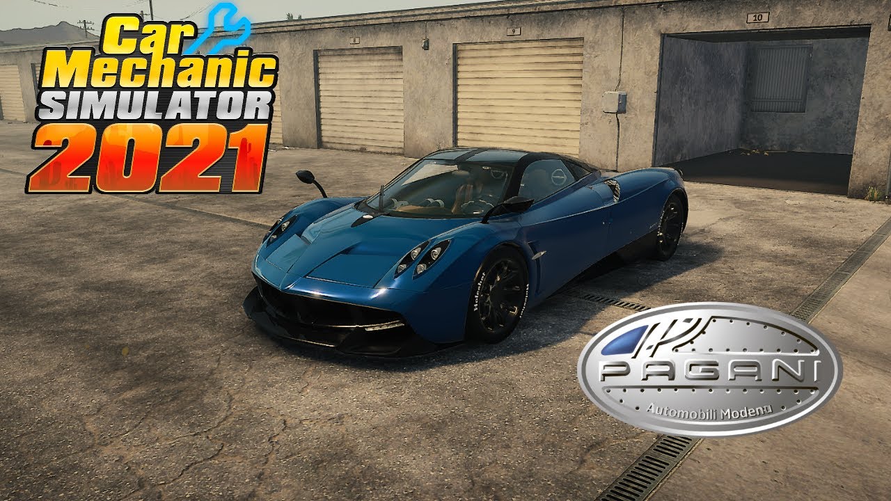 Restoration Pagani Huayra Tempesta - Car Mechanic Simulator 2021 - YouTube