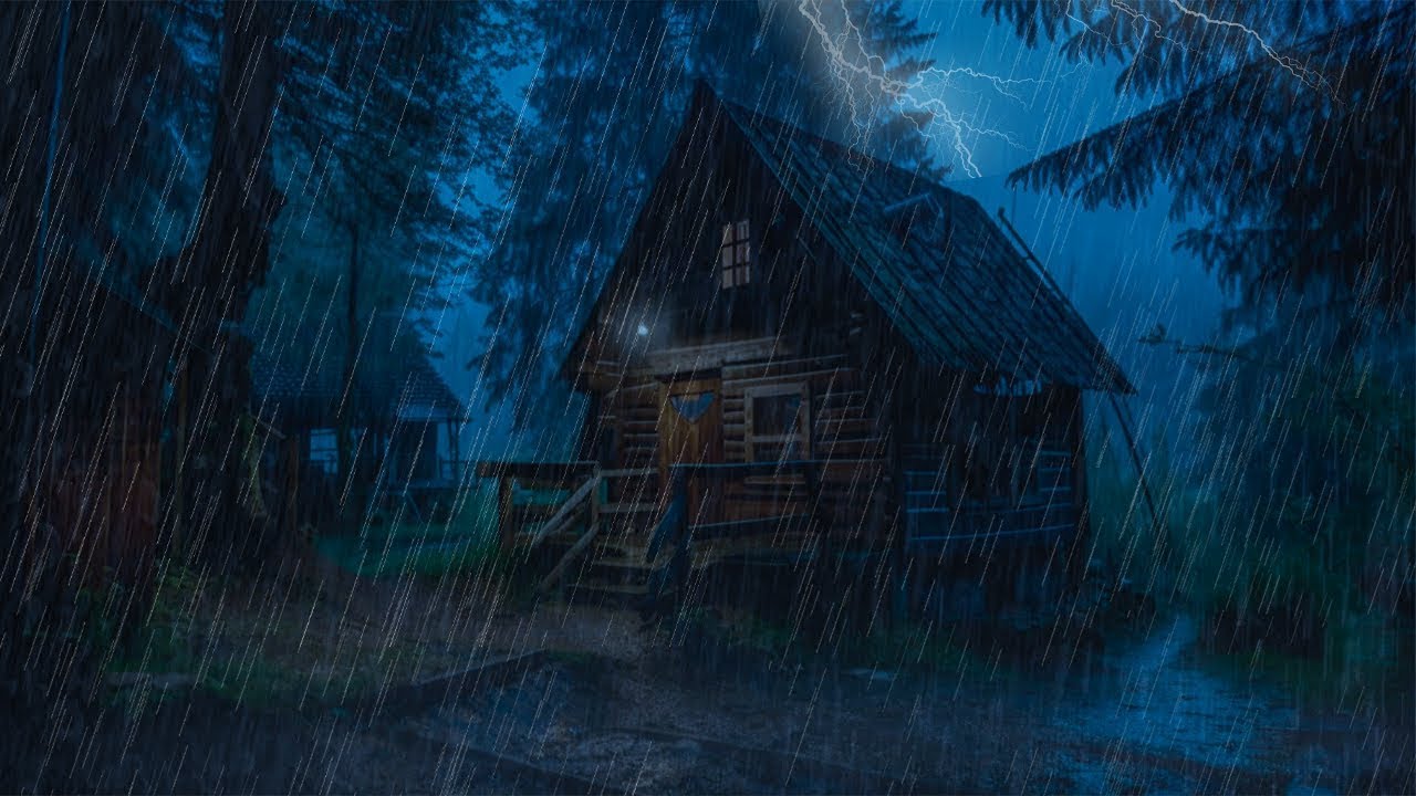 Goodbye Insomnia with Heavy Rain & Thunder Growls on a Stale Tin Roof ...