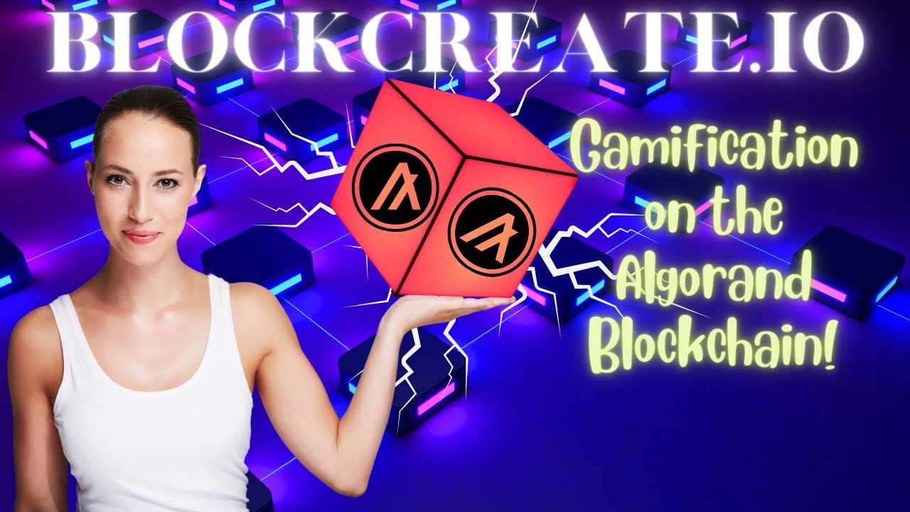 BLOCKCREATE.IO | Passive Income AND Gamification on the Algorand Blockchain! - YouTube