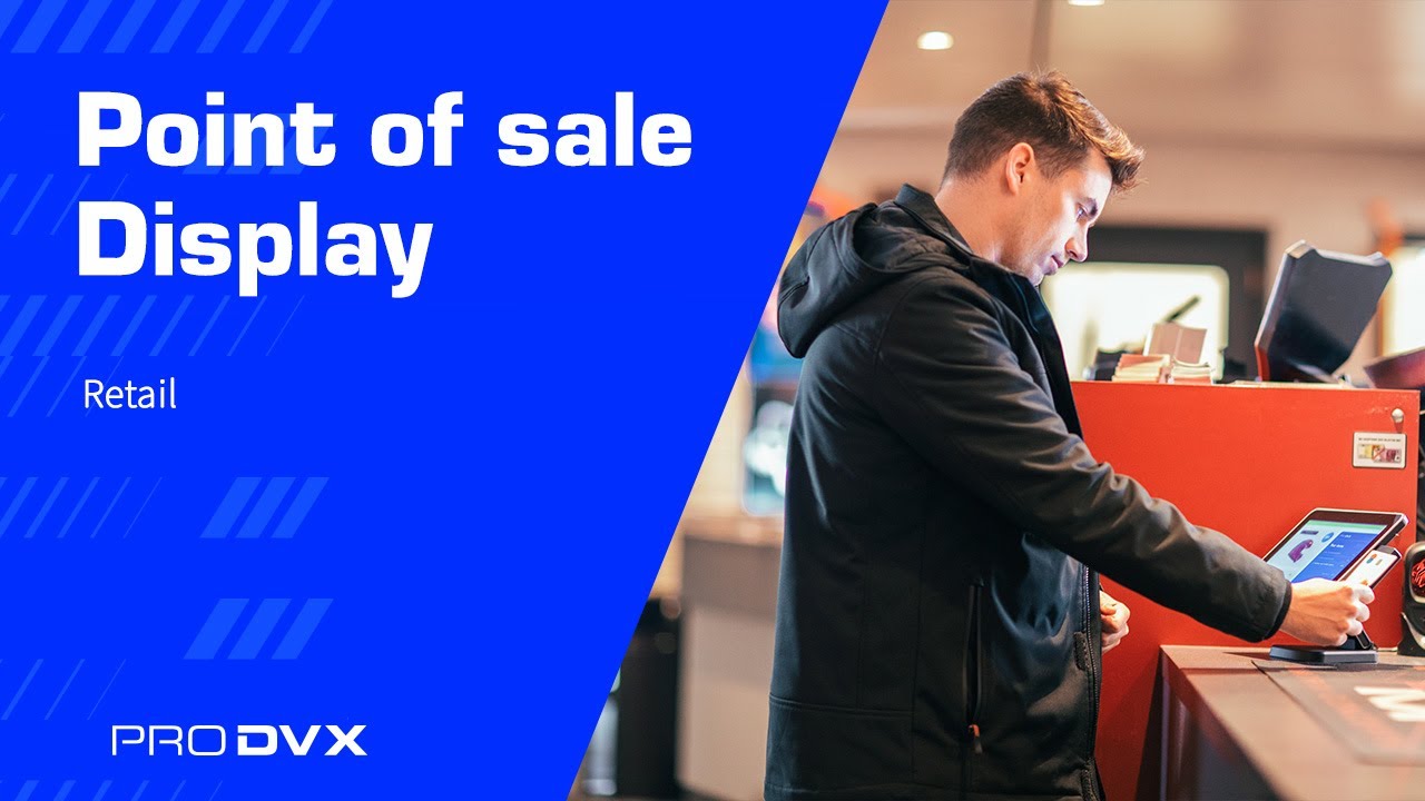 POS display | ProDVX - YouTube