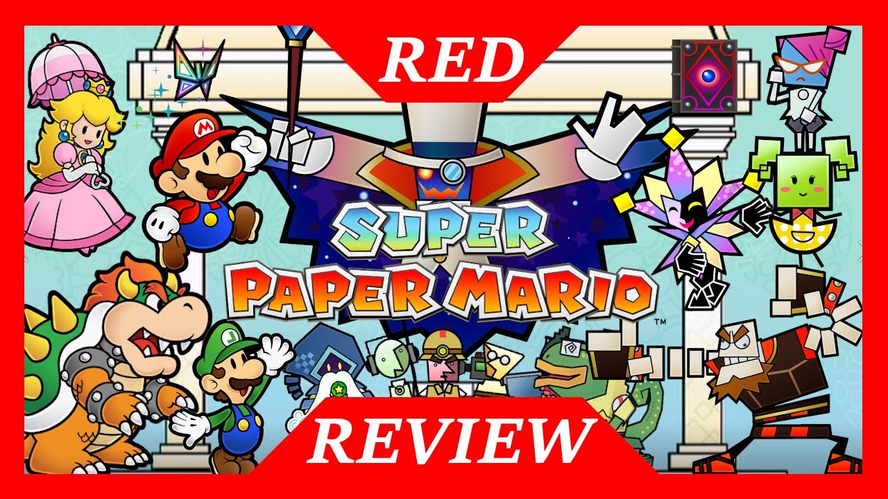 Super Paper Mario (PART 1) | Red Review - YouTube