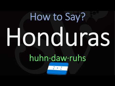 How to Pronounce Honduras? (CORRECTLY) Spanish & English Pronunciation ...