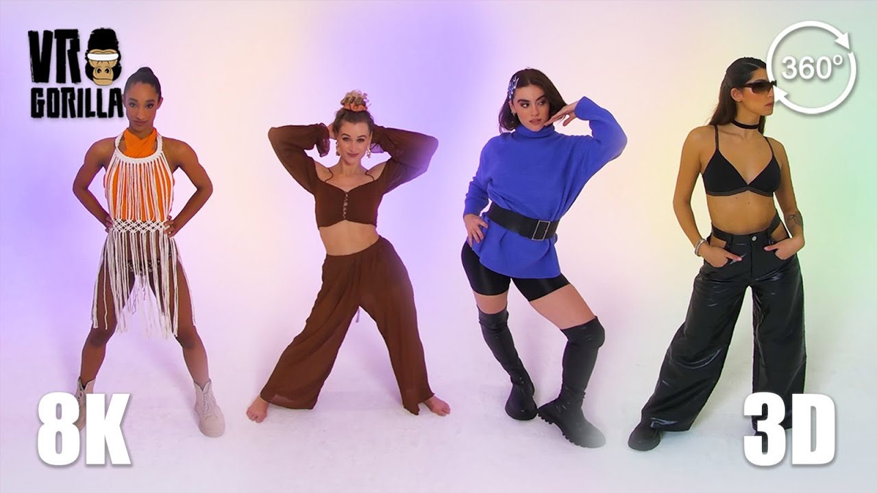 VR Dance - The Studio Sessions (4 Girl Dancers) I Need You - 8K 3D 360 Video - YouTube