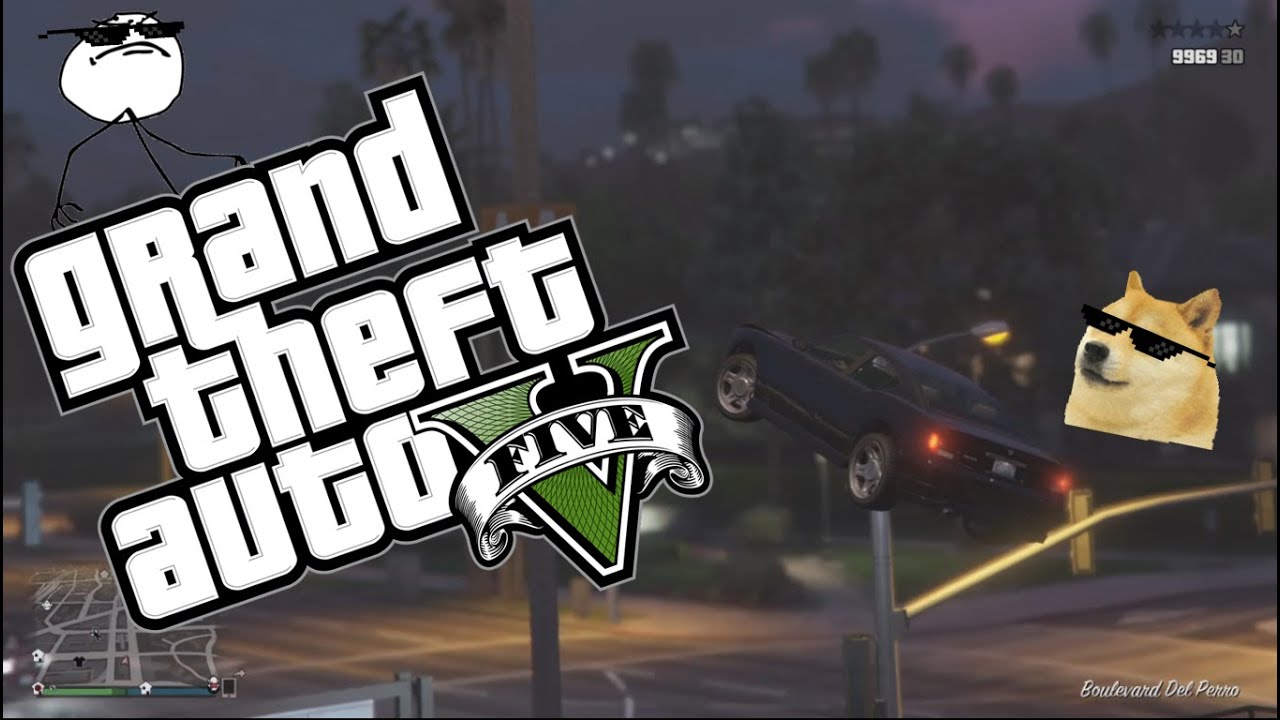 MLG GTA Online, Lag, Illuminati and Random Moments │GTA V Funny Moments ...