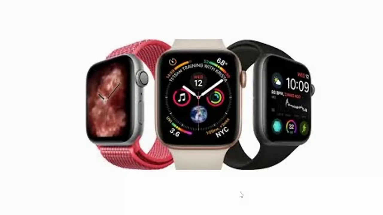 Evolution of apple watches - YouTube