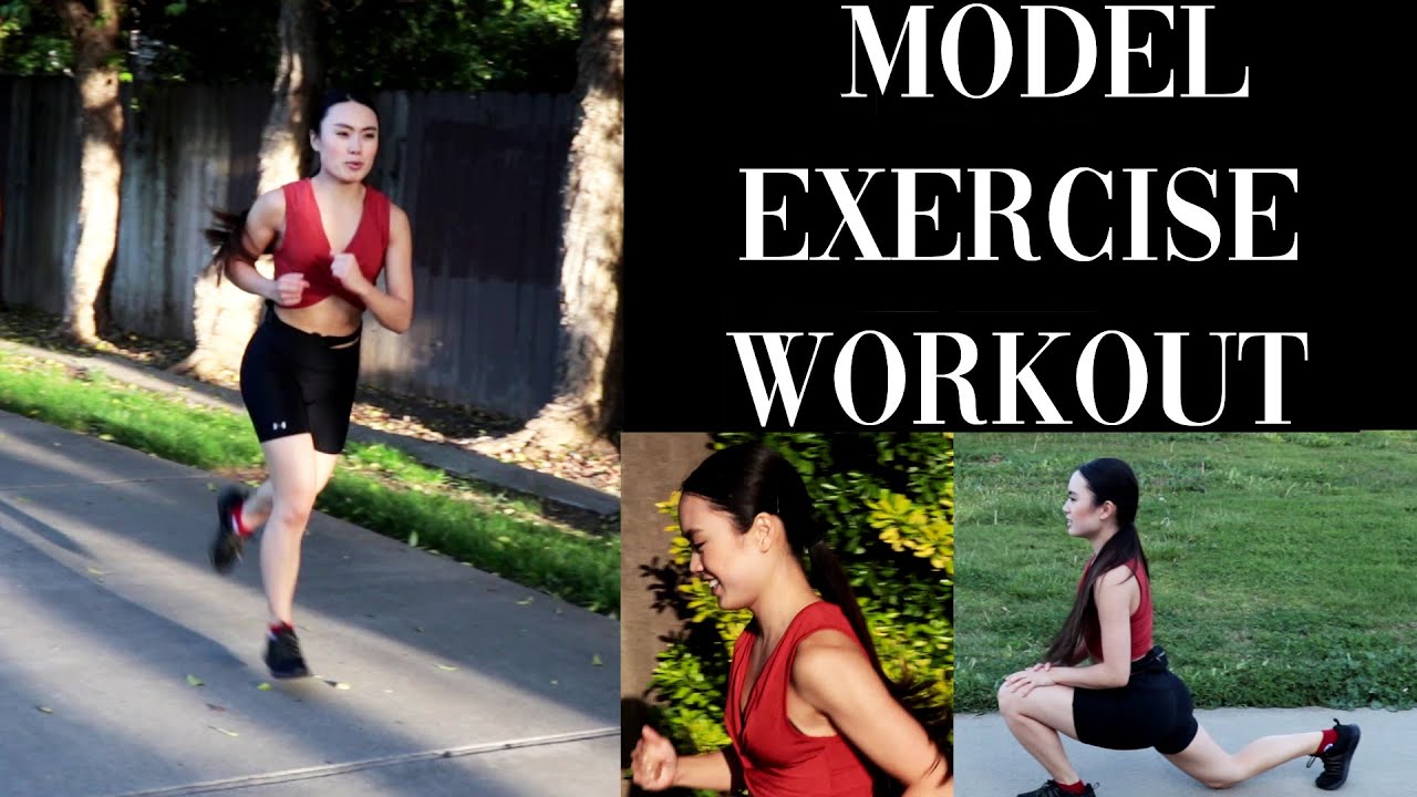 Model Exercise Workout - YouTube