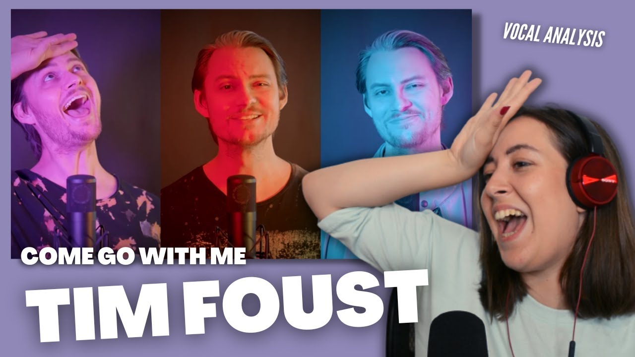 TIM FOUST Come Go With Me | Vocal Coach Reacts (& Analysis) | Jennifer Glatzhofer - YouTube
