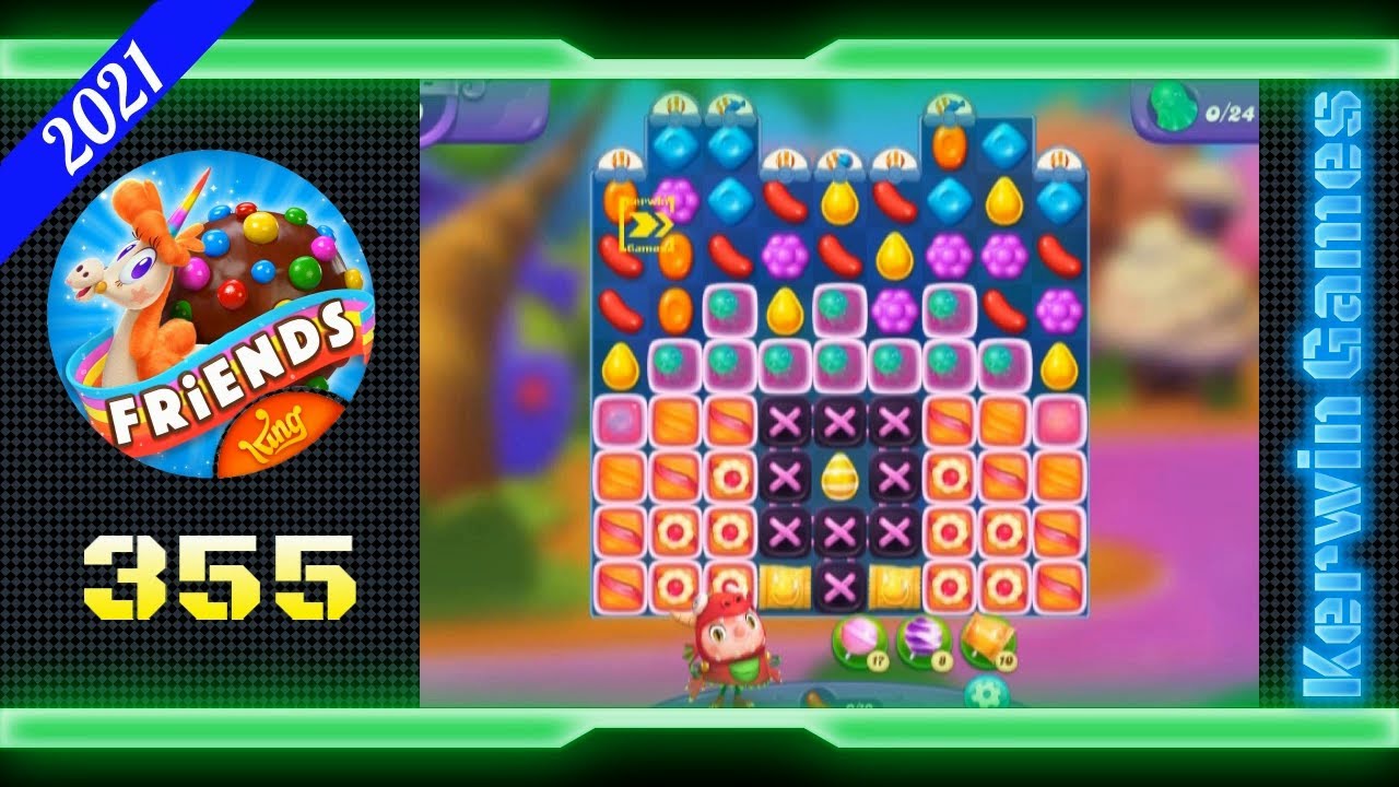 Candy Crush Friends Saga Level 355 - No Boosters - 20 moves (2021 ...