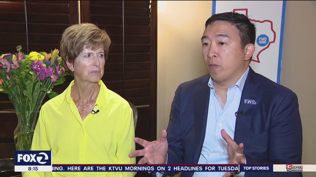 Andrew Yang's Forward Party woos independents - YouTube