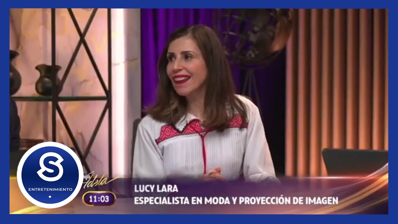 Lucy Lara, Especialista en Moda, en Entrevista con Adela Micha | La ...