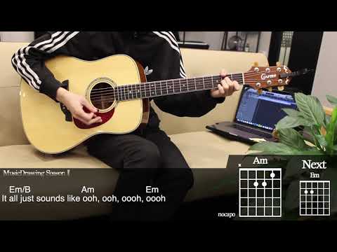 When I Was Your Man - Bruno Mars Guitar Cover Playing by [Musicdrawing]