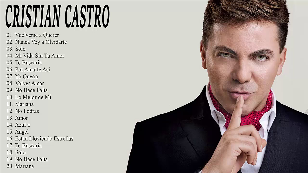 Cristian Castro Exitos Sus Mejores Canciones Cristian Castro - YouTube