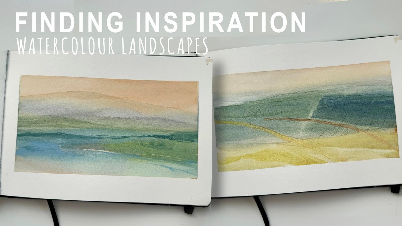 Watercolour Semi Abstract Landscapes Demonstration | Finding Local ...