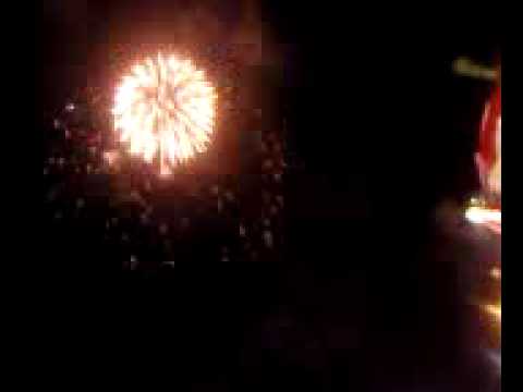 Donnington Bonfire - Fireworks - YouTube
