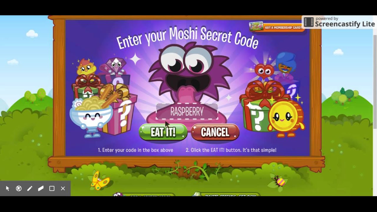 moshi monster codes - YouTube