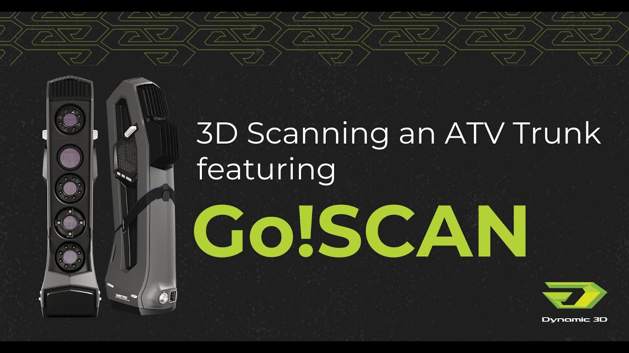 3D Scanning an ATV Trunk using Go!SCAN - YouTube