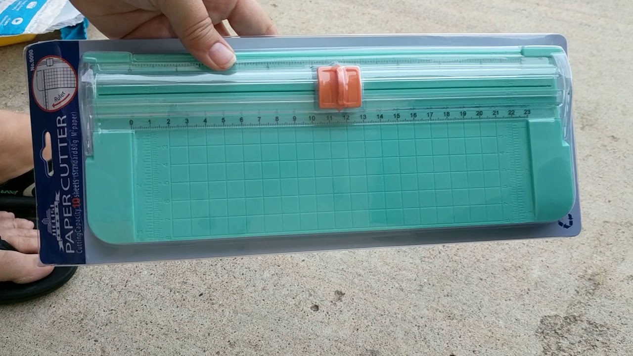 Amazon Unboxing #7: Mini Paper Cutter - YouTube