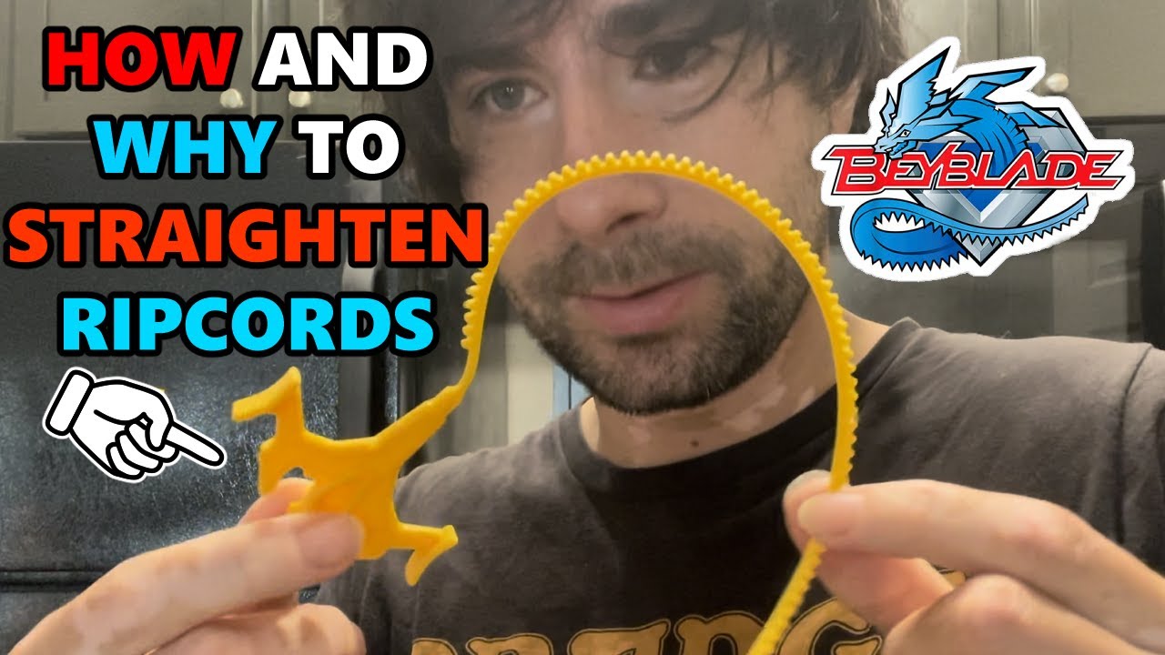 How to straighten BEYBLADE RIPCORDS #beybladeburst #beyblademetalfight #bakutenshootbeyblade ...