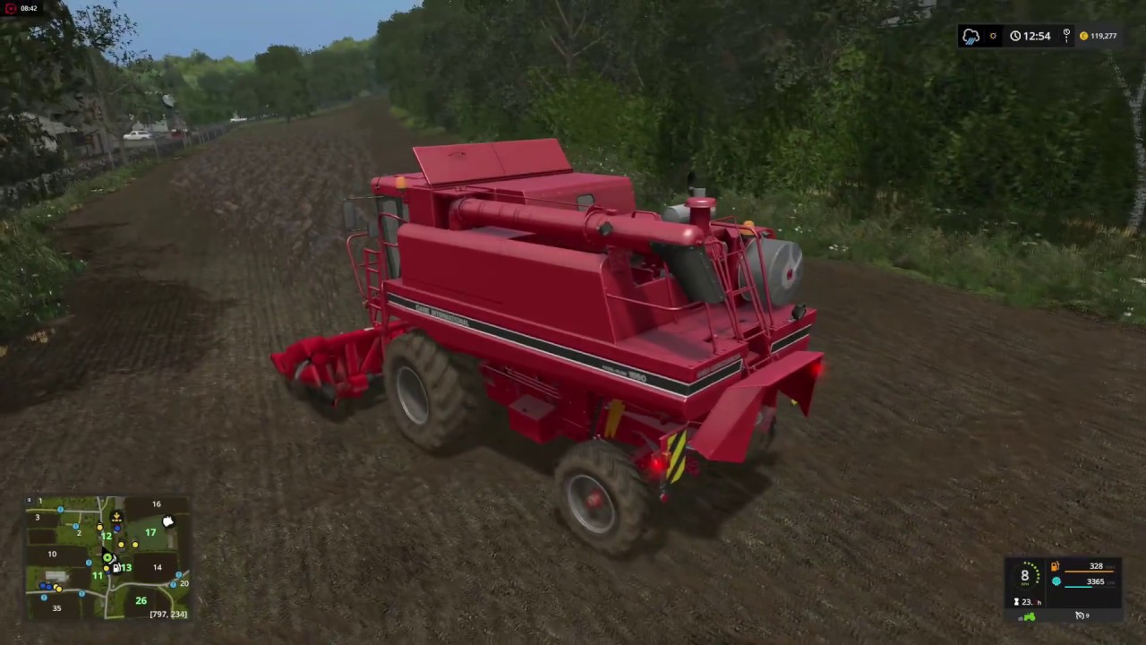 Farming Simulator 2017 Harvest Sunflowers - YouTube