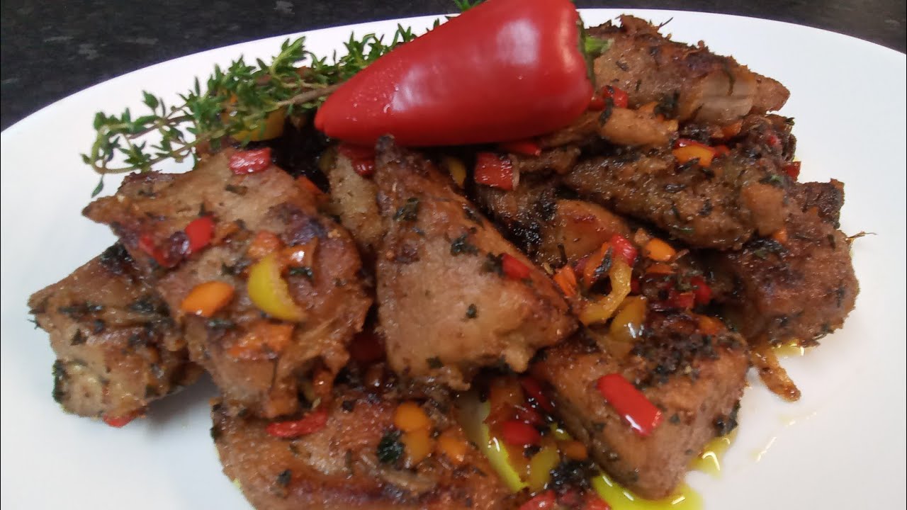 GUYANESE GARLIC PORK RECIPE 🇬🇧🇬🇾🙏♥️ - YouTube