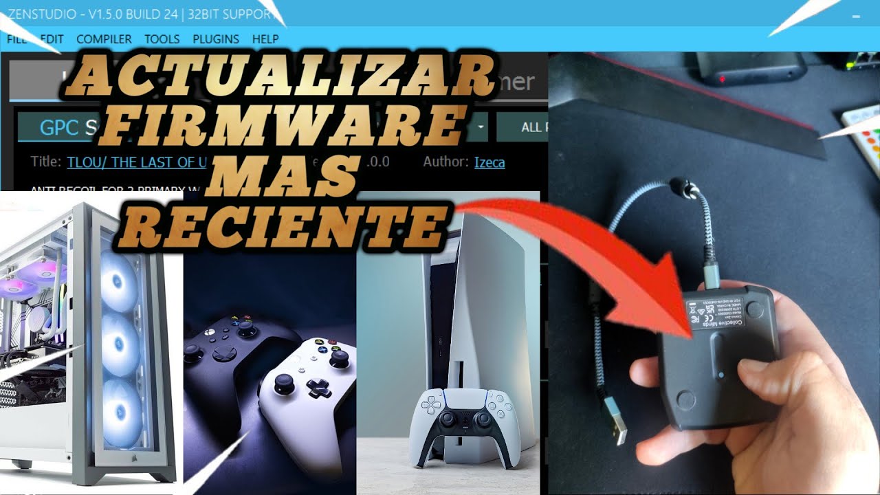 CRONUS ZEN ACTUALIZACIÓN A ULTIMO FIRMWARE |GUIAS RAPIDAS|#1 - YouTube