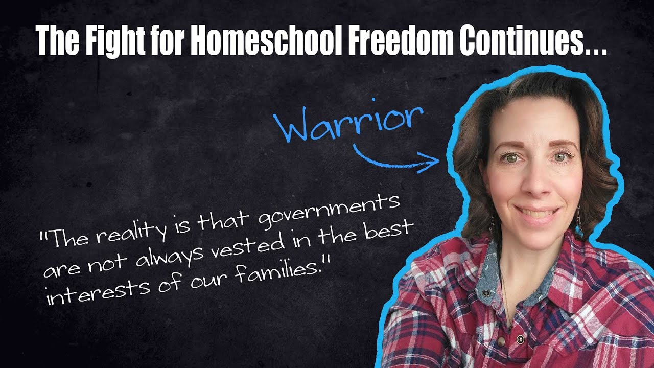 The Fight for Homeschool Freedom Continues - Audra Talley - YouTube