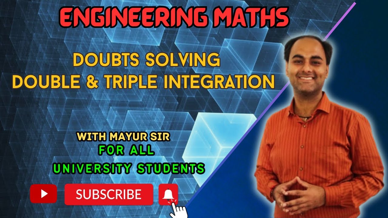 Doubts on Double and triple integration #tripleintegral #integration # ...