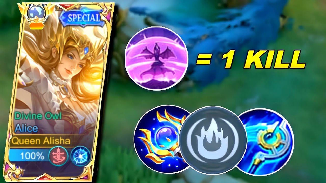 ALICE 2nd SKILL = 1 KILL! THEY THINK I'M USING CHEAT! ( ALICE 1 SHOT ...