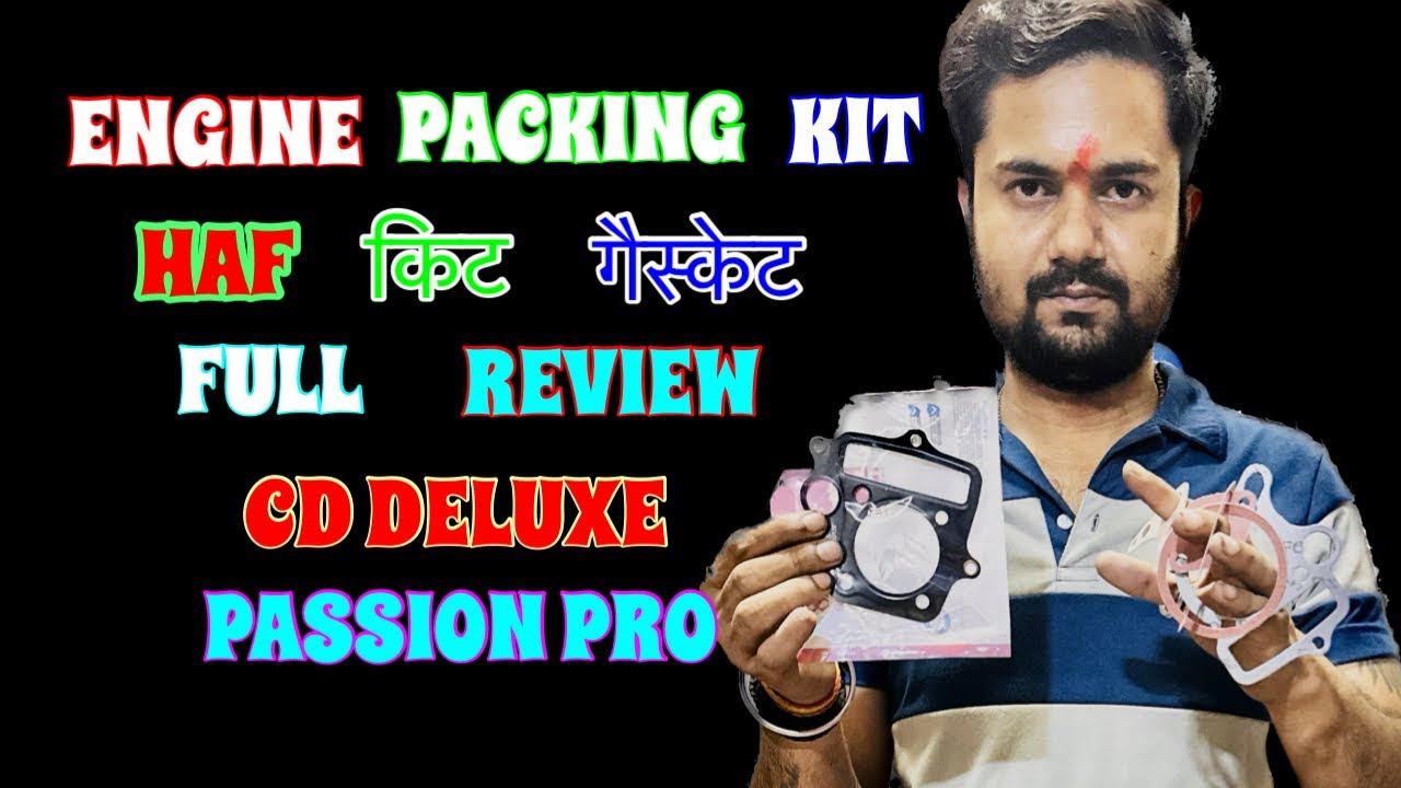 ENGINE PACKING HAF KIT PRICE GASKETS CD DELUXE / PASSION PRO - YouTube